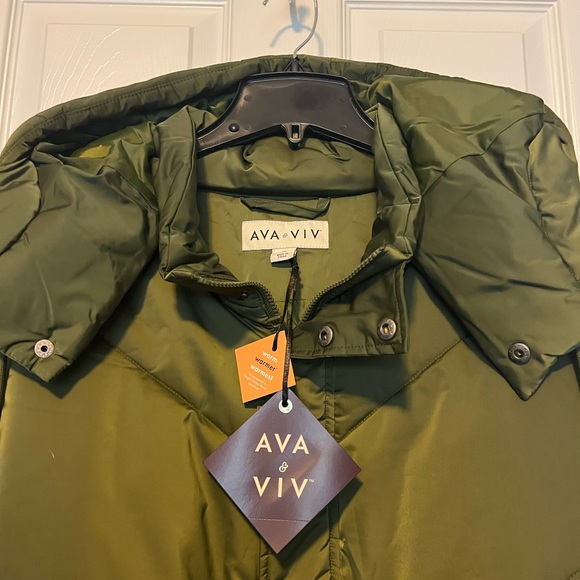 Ava & Viv | Jackets & Coats | Ava Viv Long Puffer Coat Nwt | Poshmark
